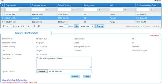 Confirmation without Appraisal