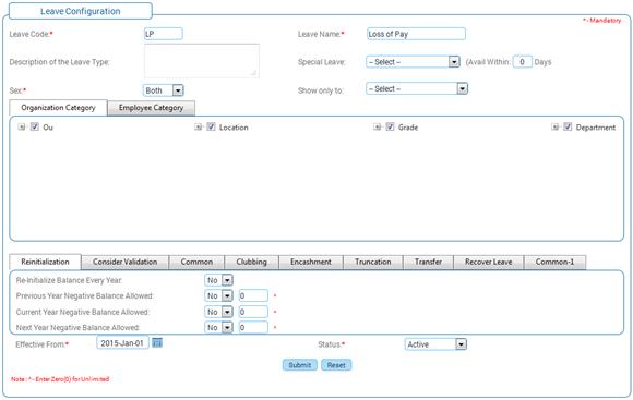 How to Configure Leave Types?